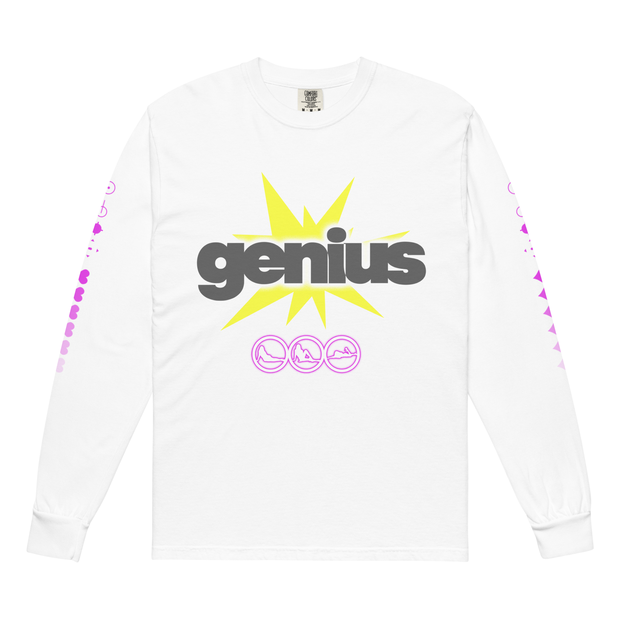 Genius Long Sleeve T-Shirt – Leah Kate Official Merch